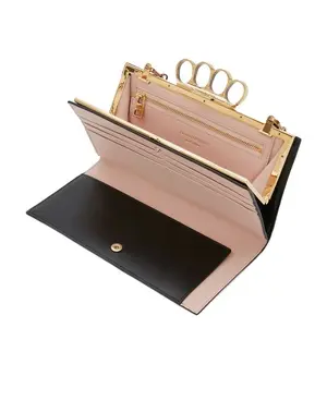 Alexander McQueen Four-ring Detail Clutch Bag