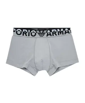 Emporio Armani Elastic Waist Panties - Gray