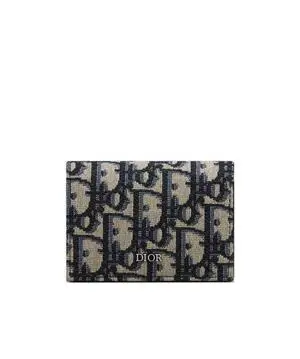 Dior Business Card Holder - Black
