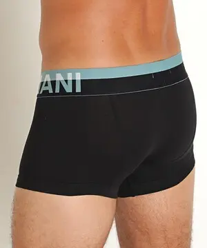 Emporio Armani Elastic Waist Panties - Brown