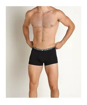 Emporio Armani Elastic Waist Panties Nude