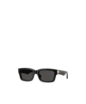 Burberry Rectangular Frame Sunglasses - Black