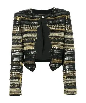 Saint Laurent Embroidered Fitted Jacket
