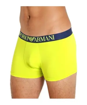 Emporio Armani Logo Briefs Lime