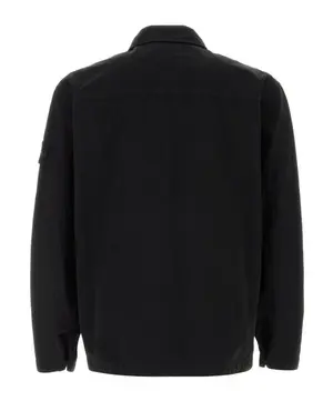 Stone Island Collared Long-sleeve Shirt