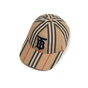 Burberry Monogram Striped Baseball Cap
