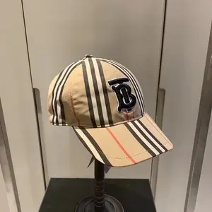 Burberry Monogram Striped Baseball Cap