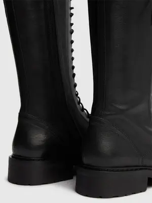ANN DEMEULEMEESTER Santiago Lace-up Knee-high Boots