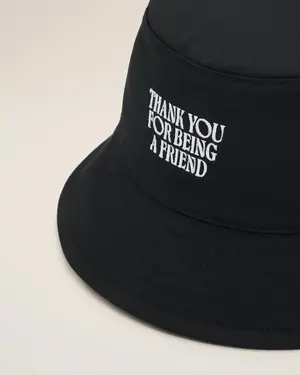 AMI Paris Embroidered Bucket Hat