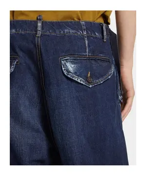 Dsquared2 Wide-leg Utility Denim Pants