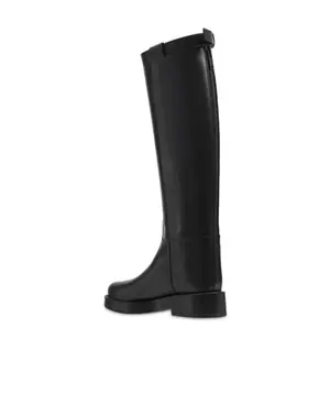 ANN DEMEULEMEESTER Buckled Knee-high Boots