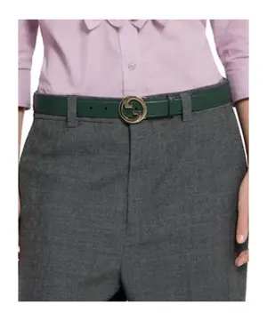 Gucci Blondie Belt - Green