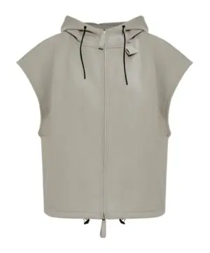 IRO PARIS Sleeveless Zipper Sweatshirt