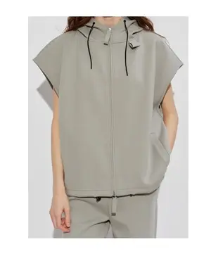 IRO PARIS Sleeveless Zipper Sweatshirt