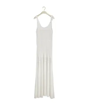Dior Riviera Long Dress With Signature Charm