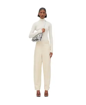 Bottega Veneta Cassette Logo Padded Shoulder Bag