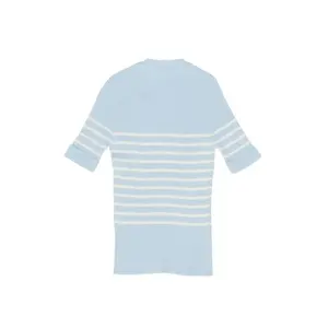 Dior Dioriviera Short-sleeved Fitted Sweater - Blue