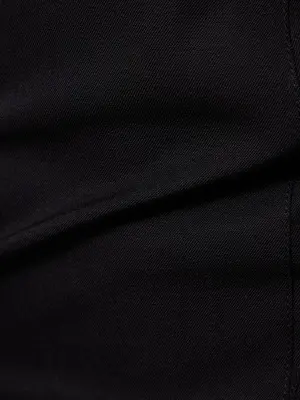 Attico Sleeveless Forked Detail Dress