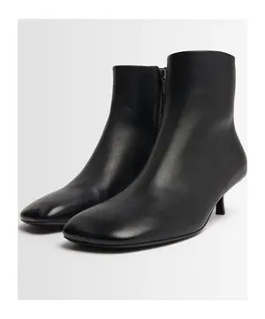 Marsèll Leather Ankle Boots With Side Zip