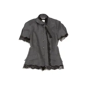 Dior Short Sleeves Jacket With Lace Details