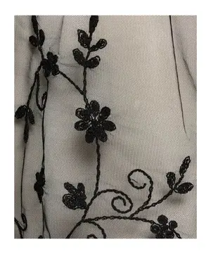 TOTEME Embroidered Tulle Shirt