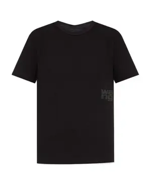 Alexander Wang Crewneck T-shirt With Short Sleeves