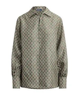 Polo Ralph Lauren Jacquard Printed Long-sleeved Shirt