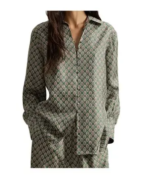 Polo Ralph Lauren Jacquard Printed Long-sleeved Shirt