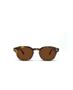 MOSCOT Acetate And Metal Sunglasses - Brown