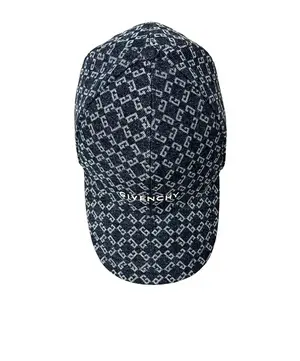 Givenchy Monogrammed Baseball Cap - Black