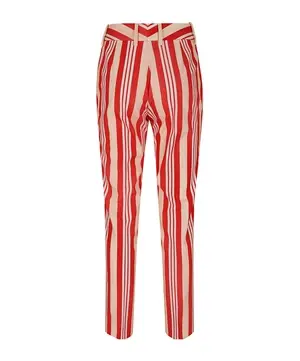 Ermanno Scervino High-waist Striped Trousers