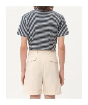 Valentino Garavani Chez Printed Striped T-shirt - Butter/ivory