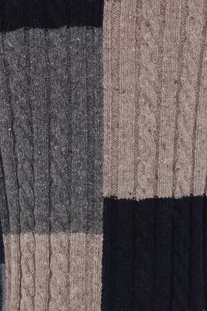 Thom Browne Checked Knitted Cardigan