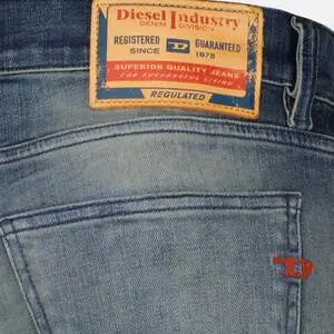 DIESEL® Faded Straight-leg Jeans