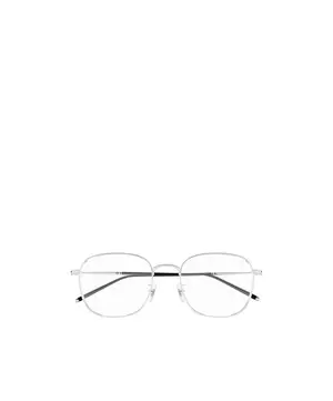 Montblanc Eyewear Square Frame Glasses - White