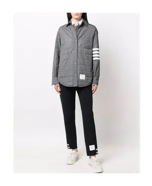 Thom Browne Quilted Shirt Down Jacket