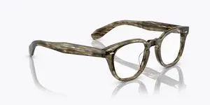 Oliver Spencer Full Rim Round Frame Eyeglasses