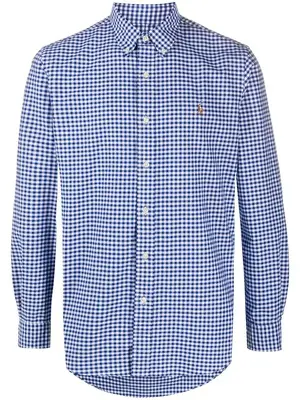 Polo Ralph Lauren Gingham Button-down Shirt - Blue