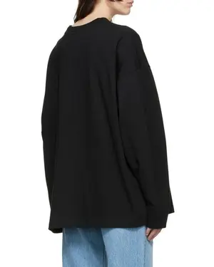 We11Done Logo Details Long-sleeved T-shirt