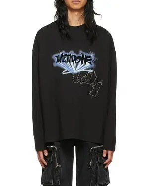 We11Done Logo Details Long-sleeved T-shirt