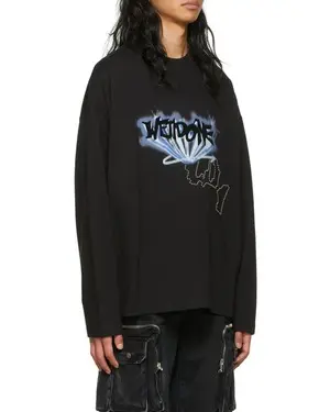 We11Done Logo Details Long-sleeved T-shirt
