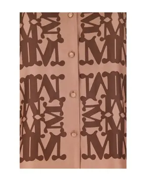 Max Mara Logo Print Shirt