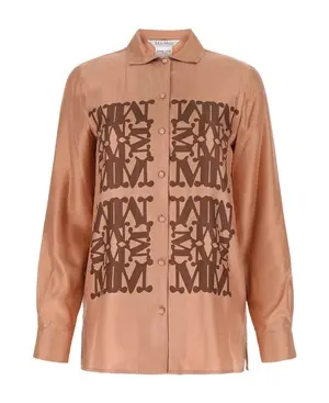 Max Mara Max Mara Logo Print Shirt No