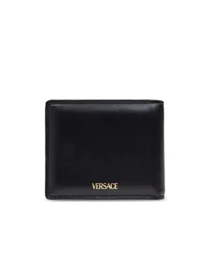 Versace Medusa-plaque Bi-fold Wallet