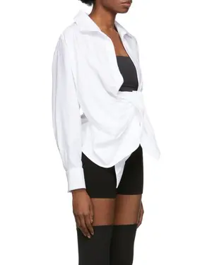 Jacquemus Bahlia" Tie Detail Blouse