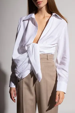 Jacquemus Bahlia" Tie Detail Blouse