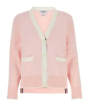 Thom Browne 4-bar Cardigan - Pink