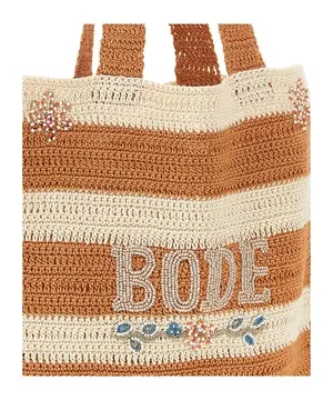 BODE Striped Tote Bag