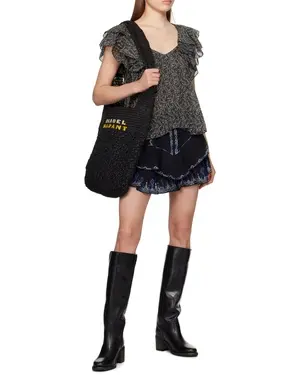 Isabel Marant Étoile Jocadia Ruffled Shorts