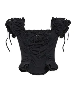 Balenciaga Tie Detailed Blouses